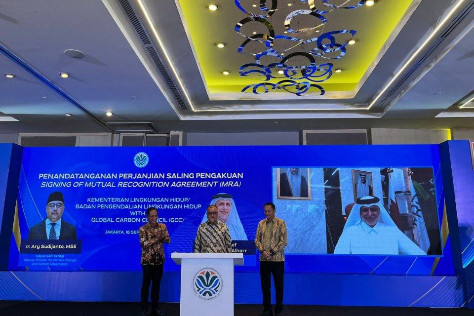 Indonesia Perkuat Pasar Karbon Lewat Kesepakatan Internasional - Ekonomi Sirkular Katadata.co.id