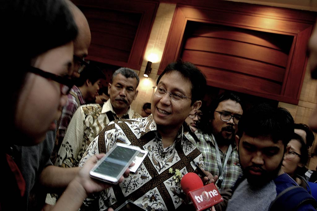 Duet Darmin Nasution dan Budi Sadikin di Bank Mandiri - Foto Katadata.co.id