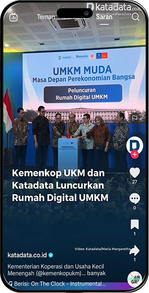 Tiktok Post Custom - Katadata Advertising